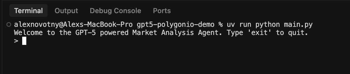Creating stock market reports using Open AI's GPT-5 and Agent SDK with ...
