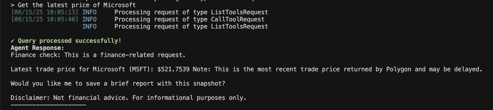 Creating stock market reports using Open AI's GPT-5 and Agent SDK with ...