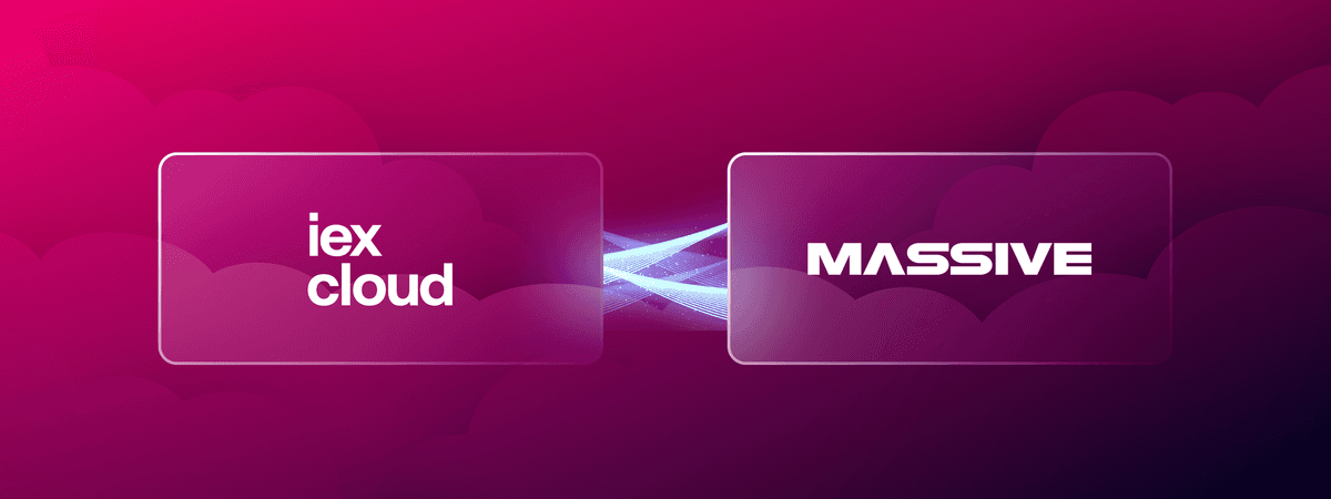 IEX Cloud retirement. Migrate your apps from IEXCloud to Massive | Massive